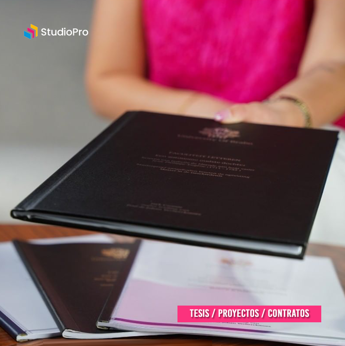 > Encuadernado de protocolos y tesis. Servicios Profesionales ...